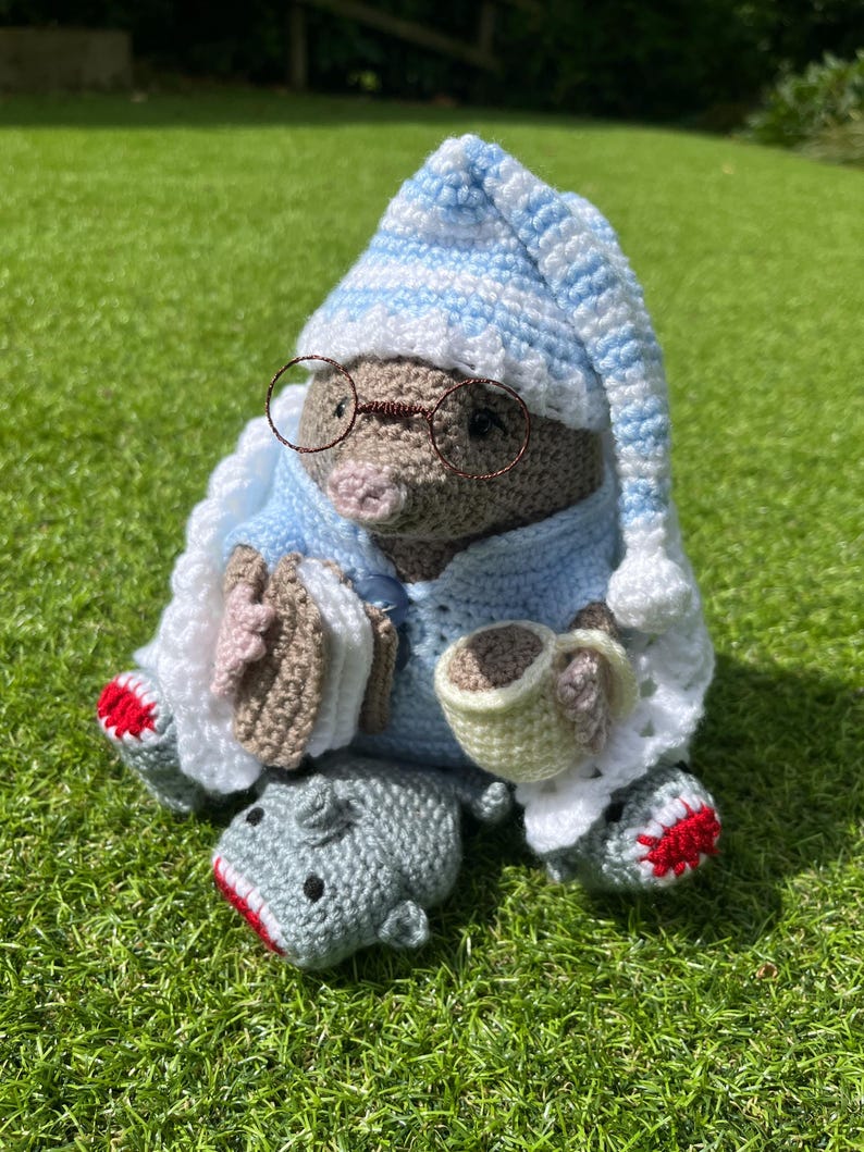 Murphy the Sleepy Mole, Crochet Pattern - Etsy