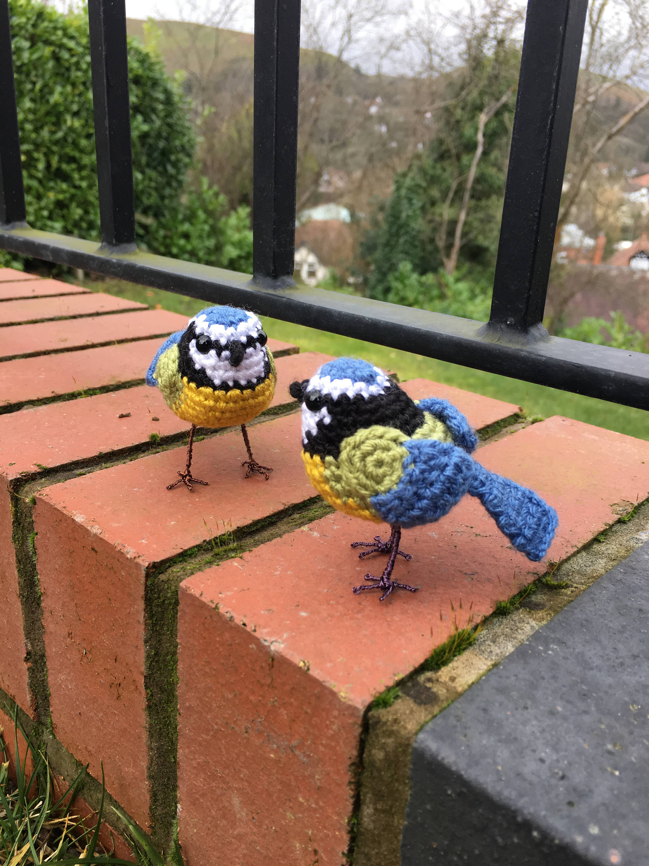 Lifelike Blue Tit Bird Crochet Pattern - Etsy Australia