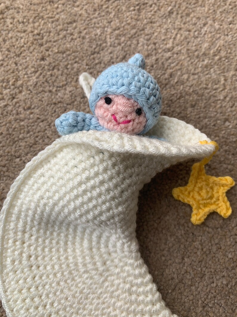 Moon Pocket Pal Crochet Pattern - Etsy