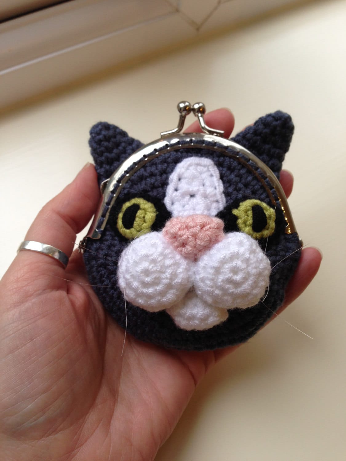 Cat Coin Purse Crochet Pattern - Etsy