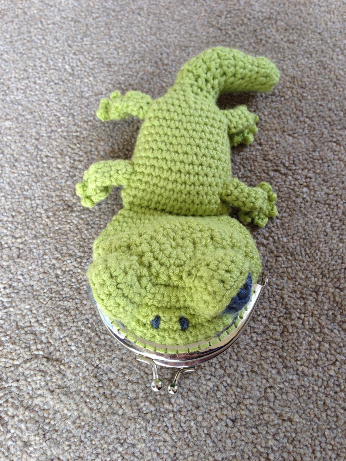 Gecko Coin / Change Purse Crochet Pattern - Etsy