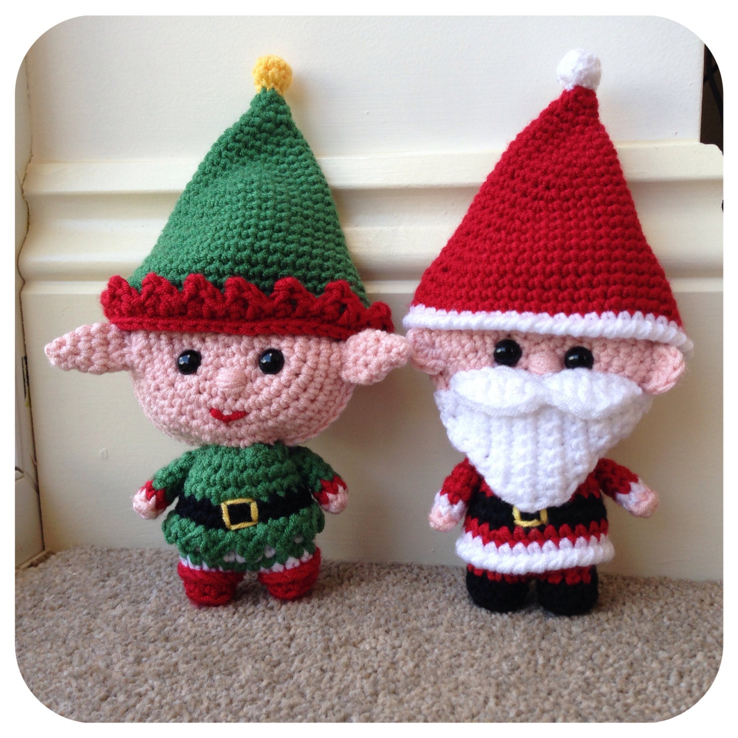 Santa Coin Purse Crochet Pattern | Etsy