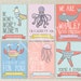 Sea Valentine's Day Cards . Underwater Valentines . Kids Valentines ...