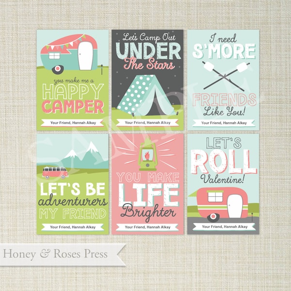 Valentine Camper - Etsy