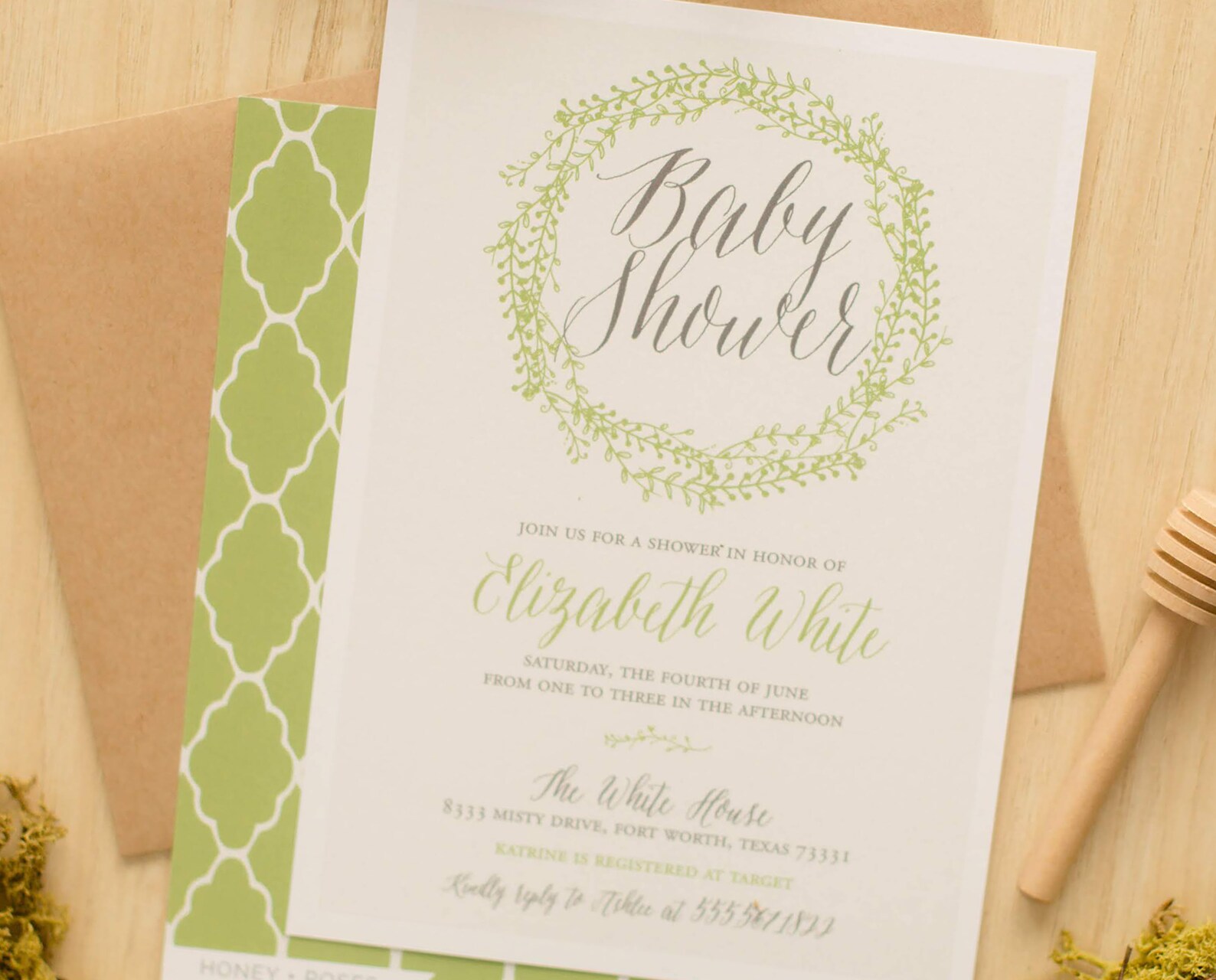 Editable Gender Neutral Nature Baby Shower Invitation, Instant Download ...