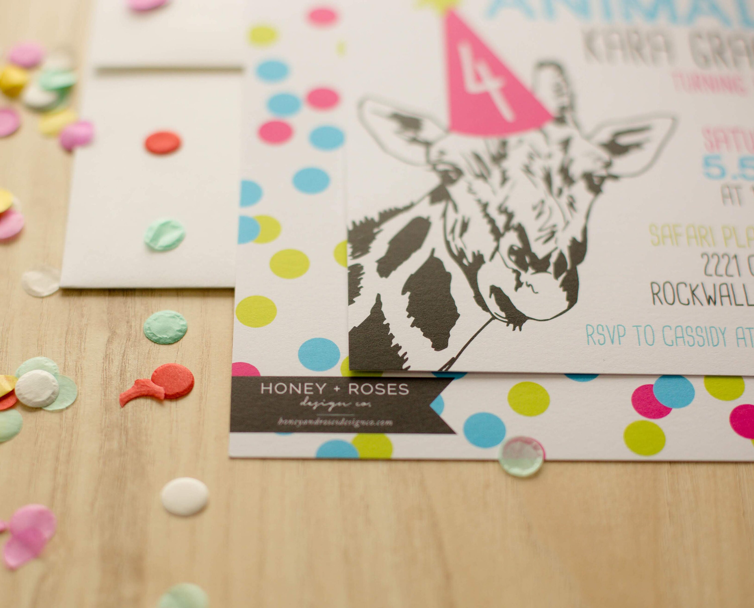 Editable Giraffe Party Animal Birthday Invitation, Instant Download - Etsy