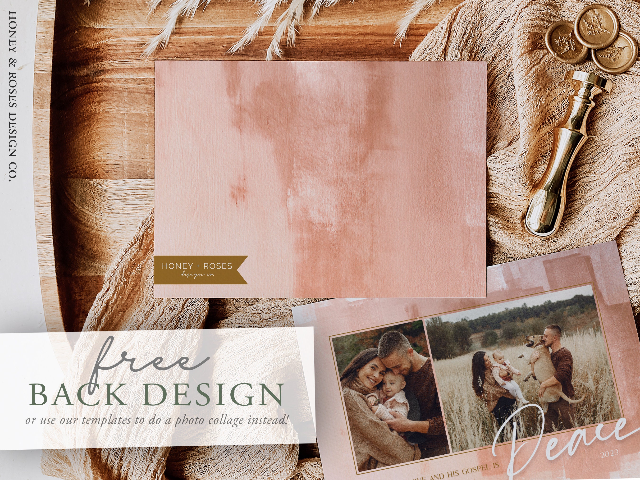 Editable Boho Pink Watercolor His Law is Love and His Gospel is Peace ...