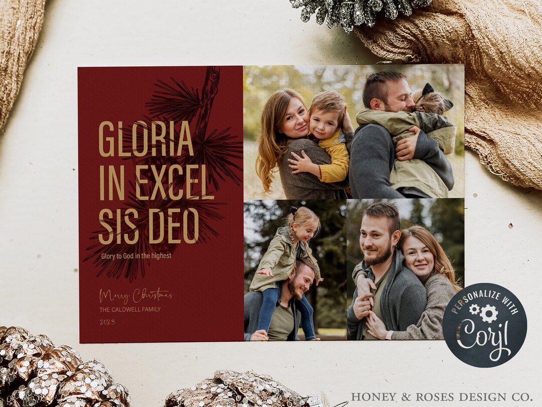 Editable Gloria in Excelsis Deo, Glory to God in the Highest Christian ...