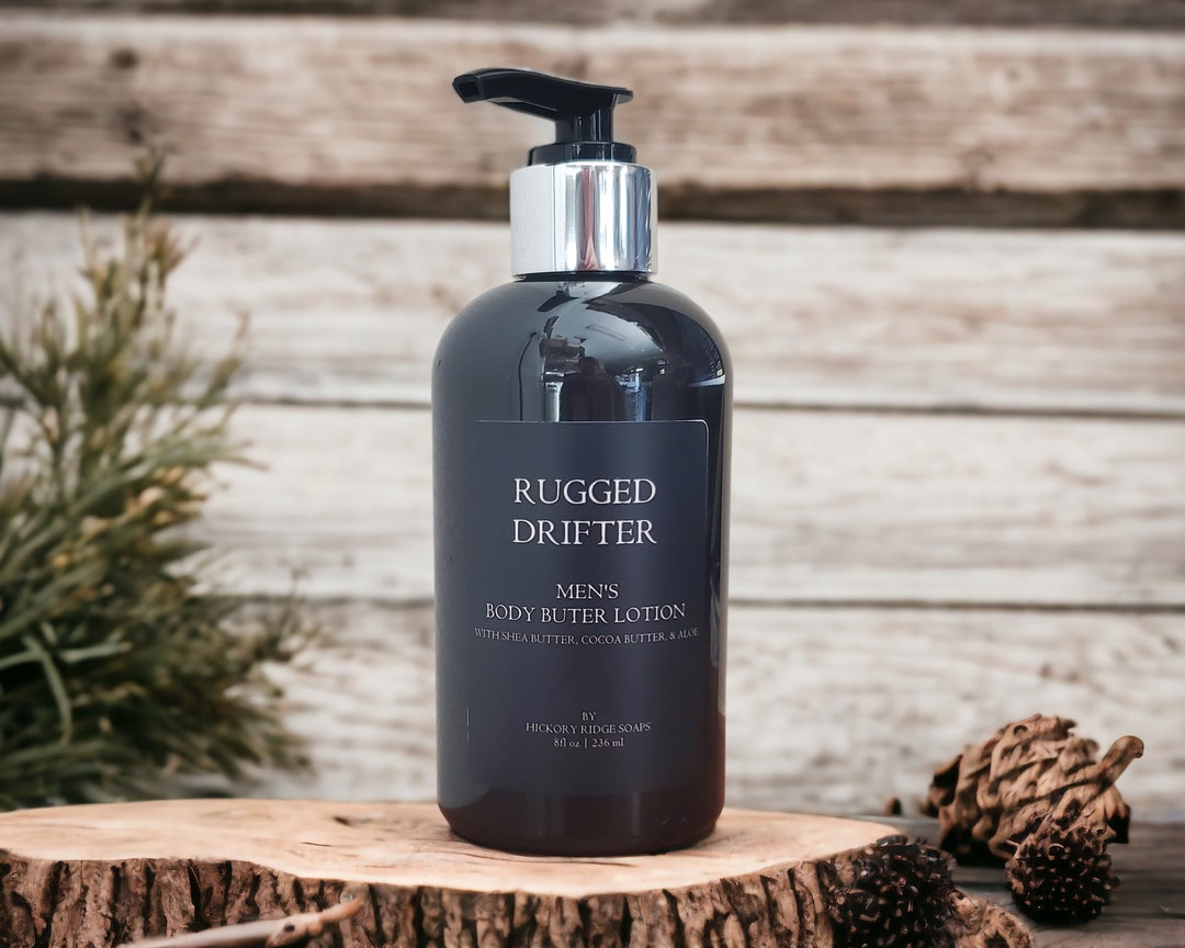 Rugged Drifter Men's Body Butter Lotion | Men's Lotion | Nourishing ...