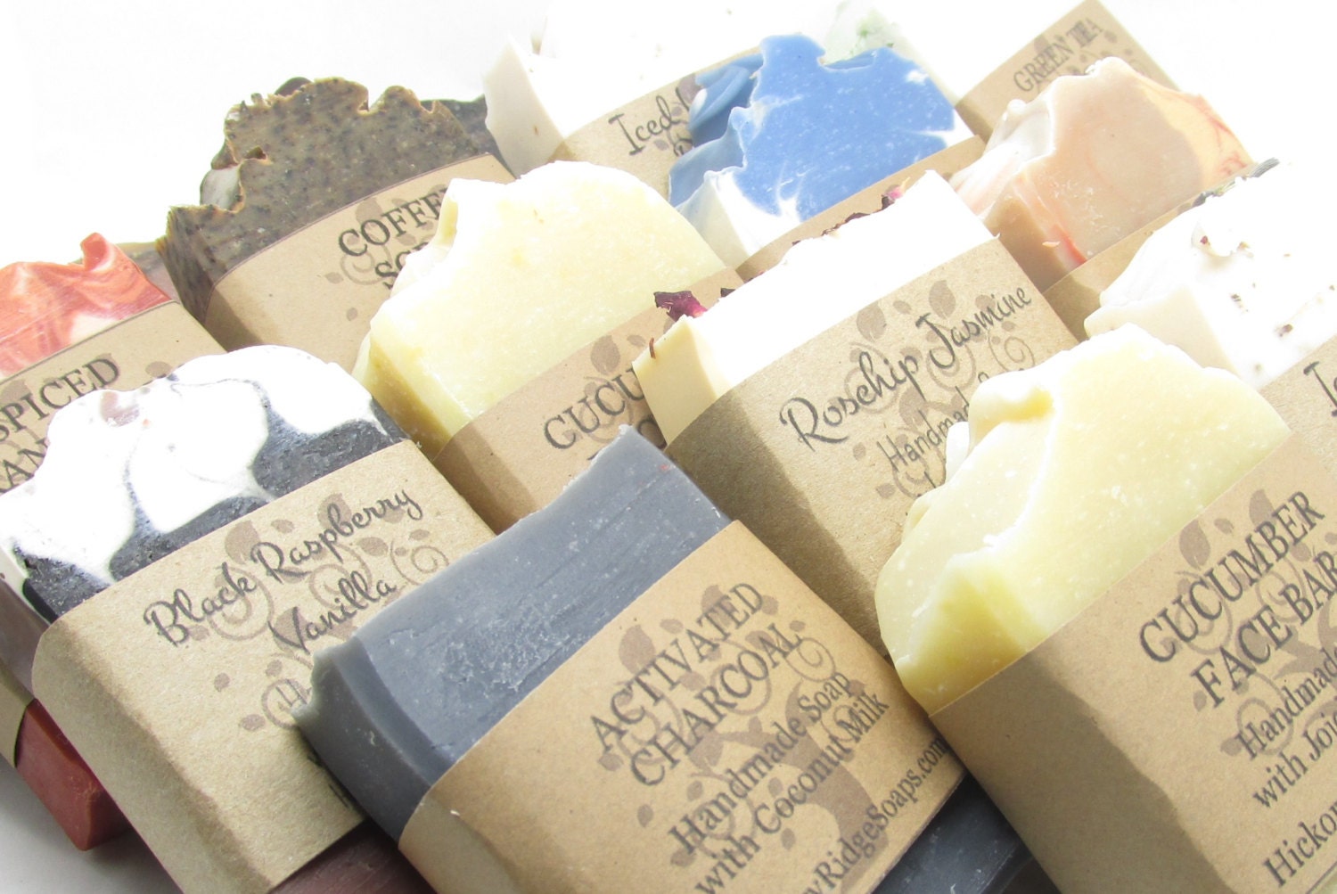 10 Natural Homemade Soaps Bulk Buy Special Artisan Soaps Etsy
