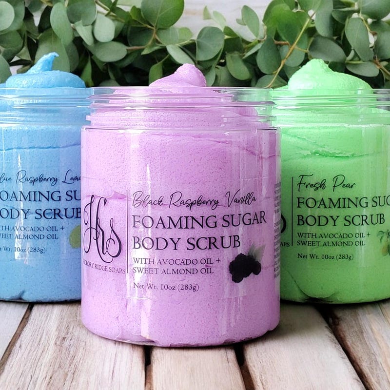 Foaming Scrub - Etsy