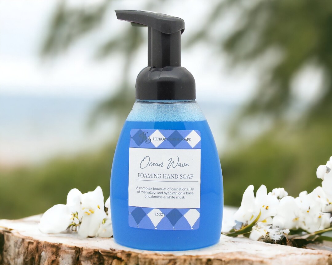 Ocean Wave Gentle Foaming Hand Soap | Foaming Soap | Spa Soap - Etsy
