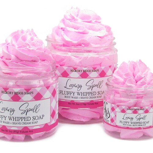Fluffy Whipped Soap Body Frosting Paradise Fresh Bath - Etsy