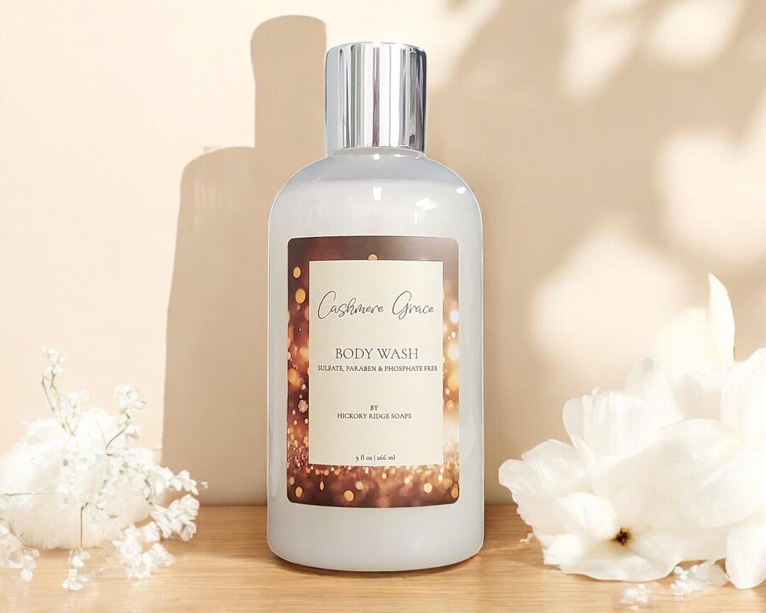 Luxurious Cashmere Grace Body Wash | Sulfate & Paraben Free Shower Gel ...