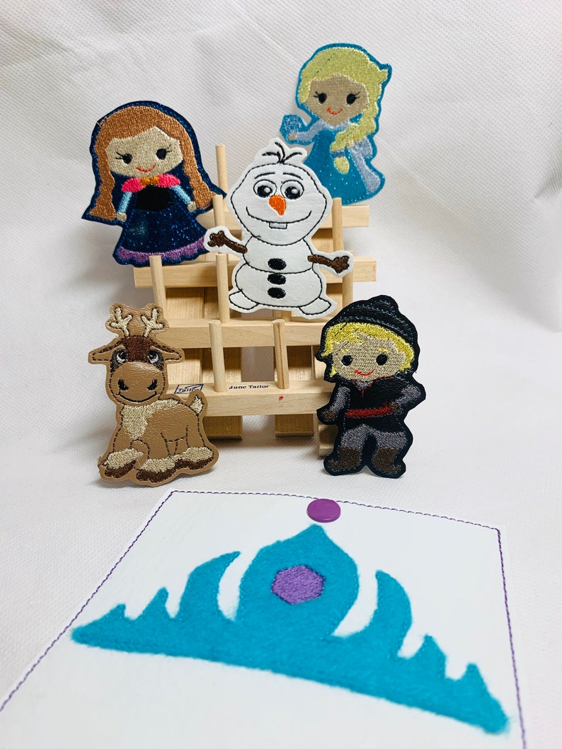 Frozen Finger Puppets | Etsy
