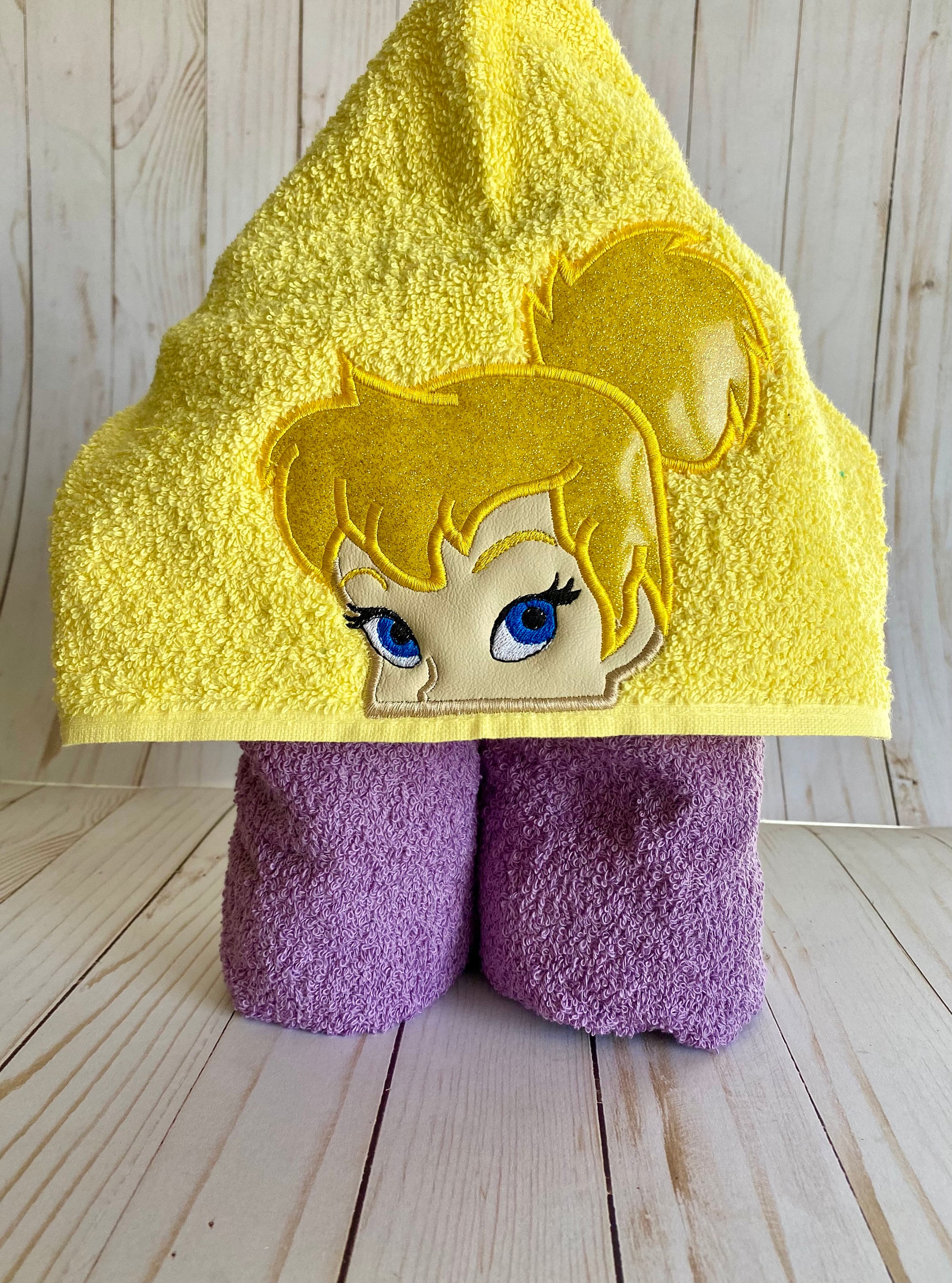 Tinker Bell Hood Towel Beach Towel Bath Towel - Etsy