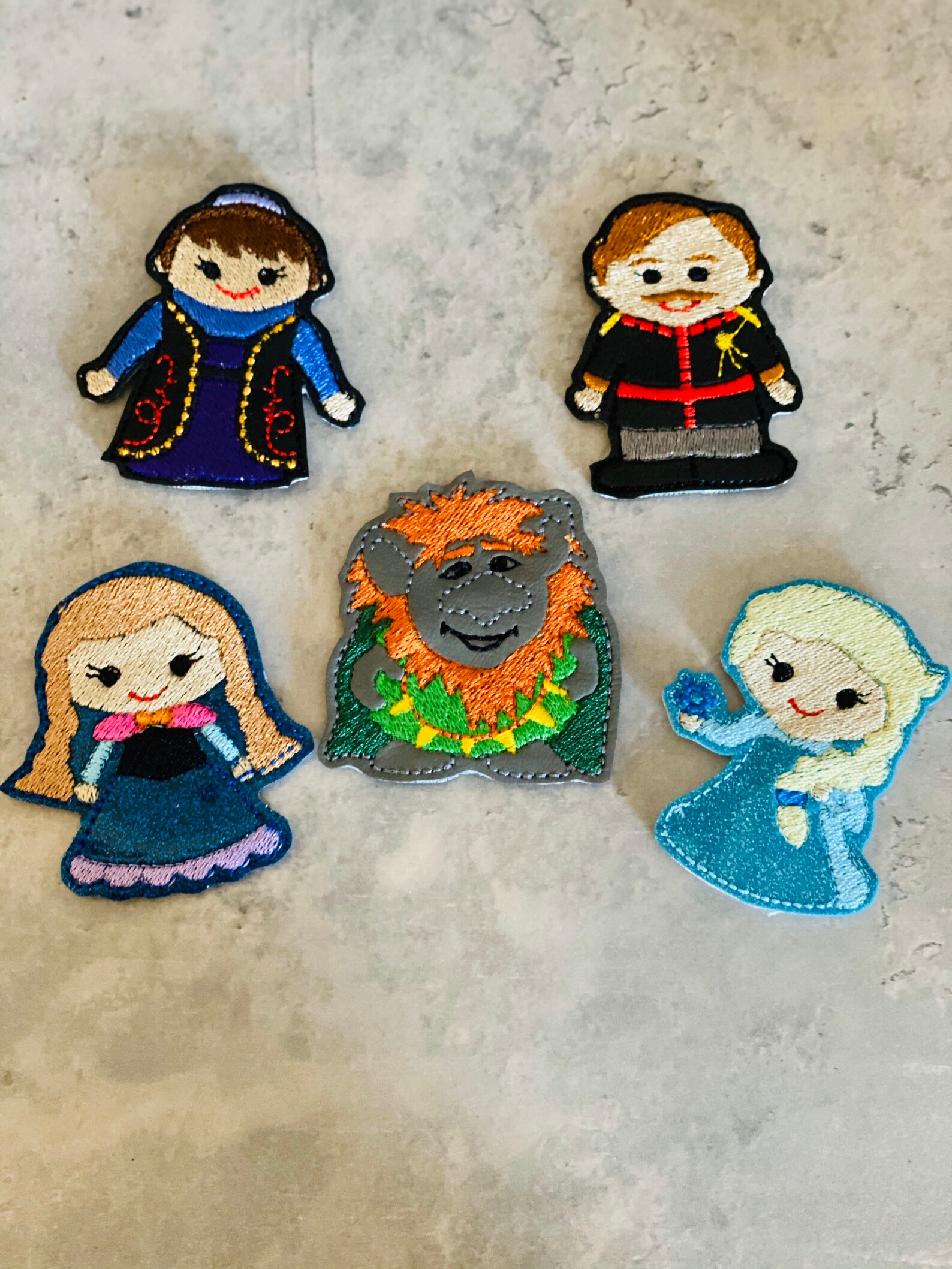 Frozen 2 Finger Puppets - Etsy