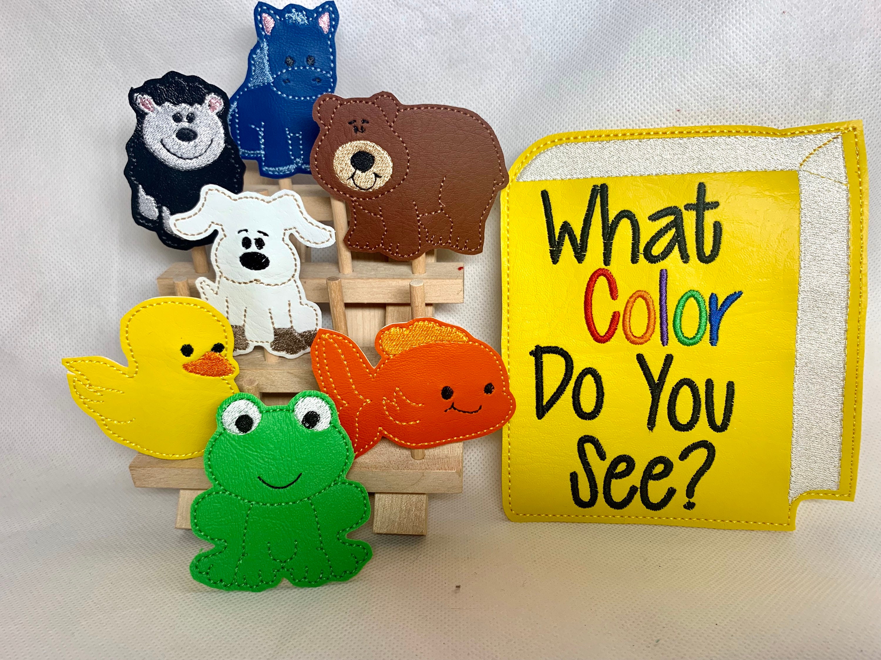 Brown Bear Brown Bear Finger Puppets | Etsy