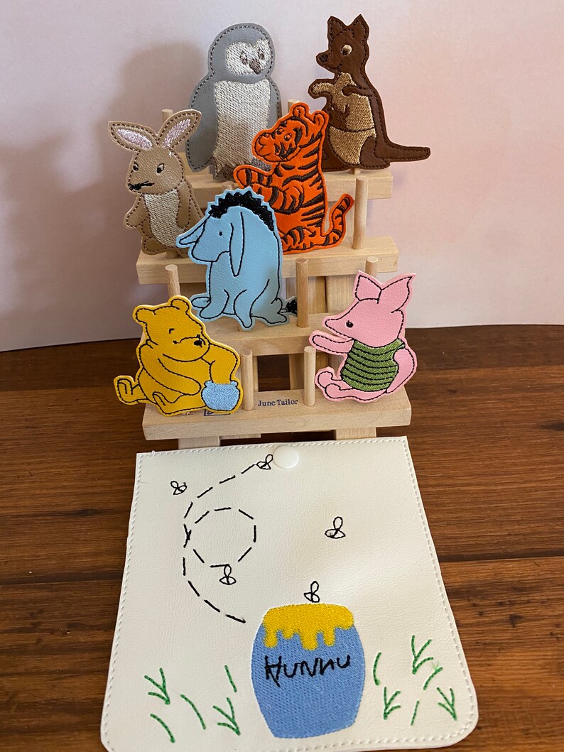 Classic Pooh Finger Puppets | Etsy