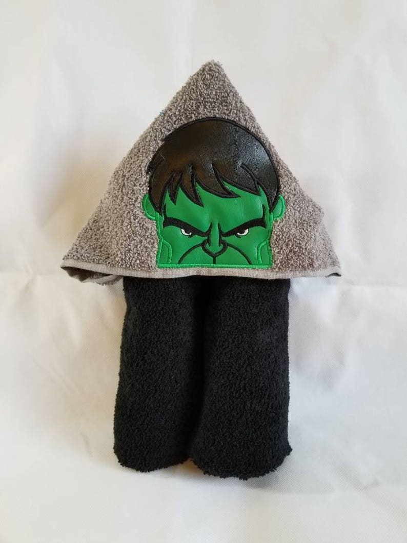 Hulk Hooded Towel - Etsy