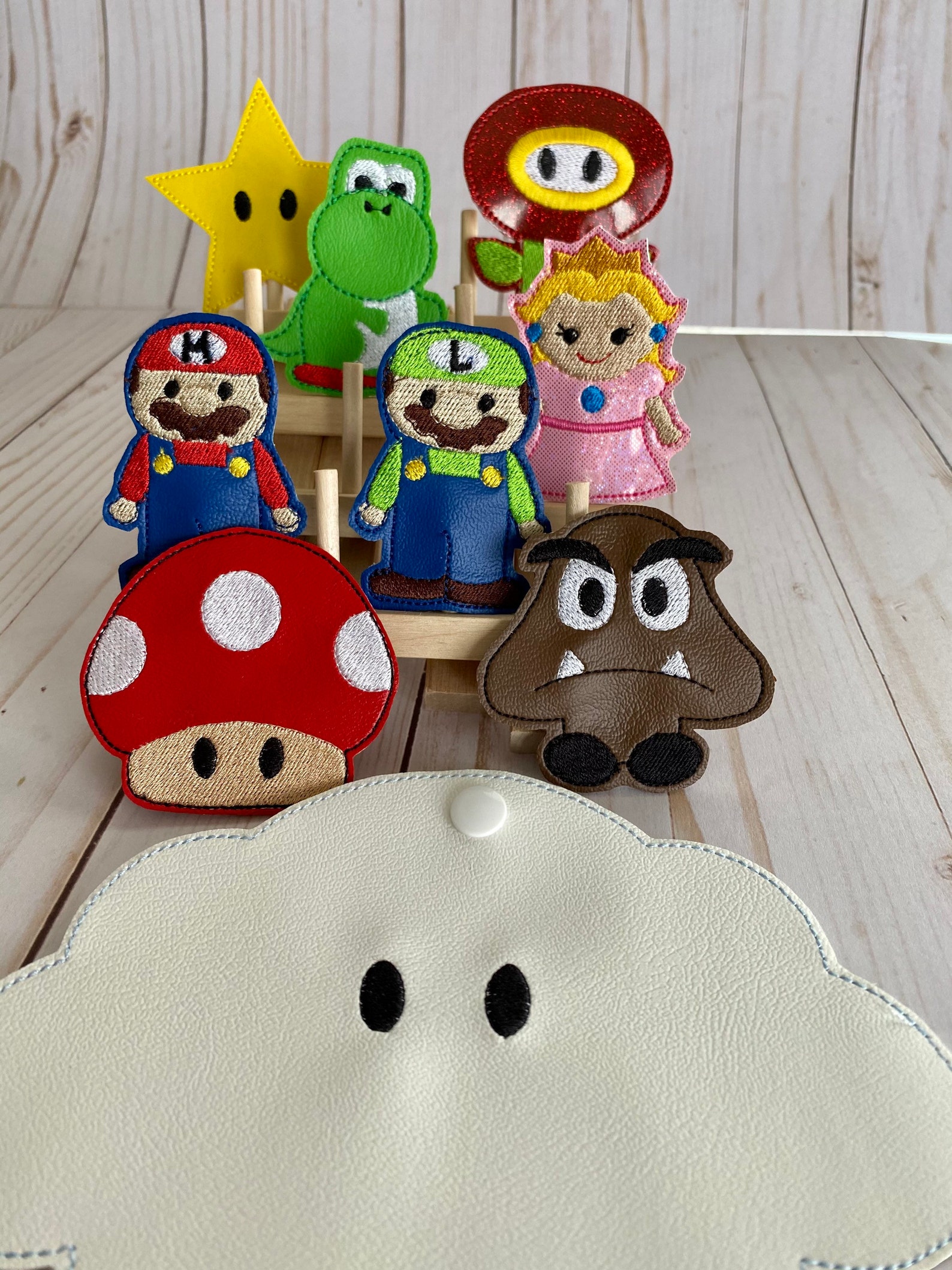 Mario Guys Finger Puppets Playtime Puppets - Etsy