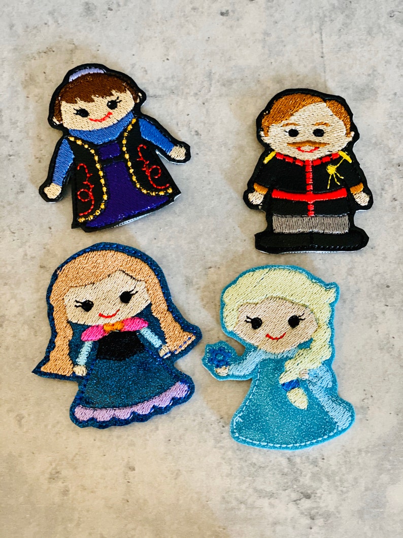 Frozen 2 Finger Puppets - Etsy