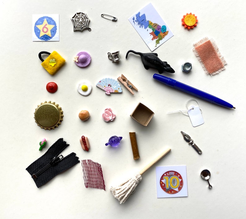 Montessori Pink Box Objects & Cards CVC Words Phonics Home | Etsy