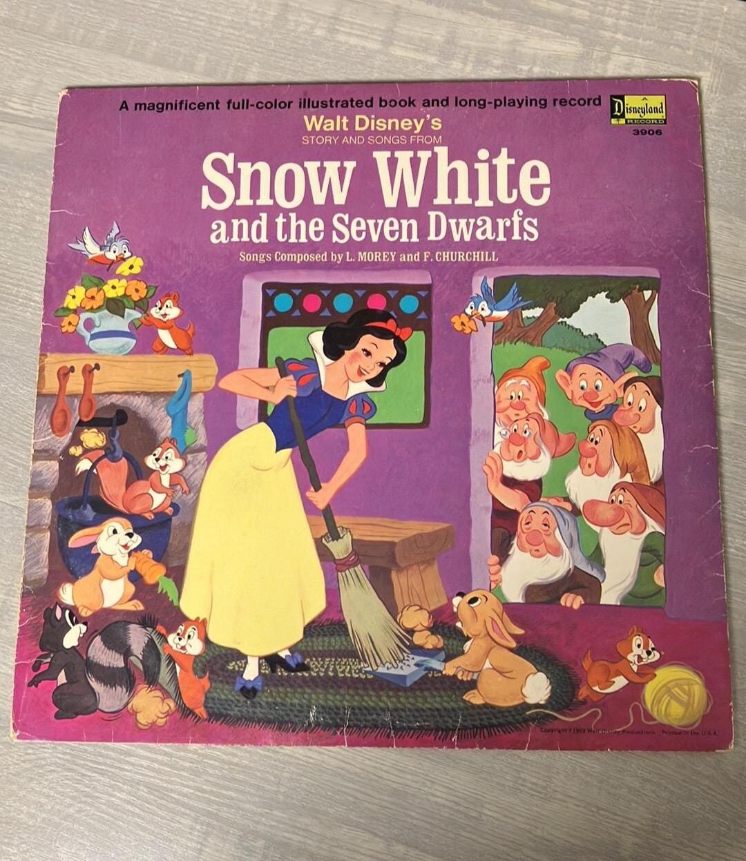 Walt Disney's Snow White Vinyl - Etsy