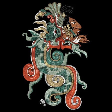 Kukulkan Maya, Knowledge, Ancient Cultural Art - Etsy