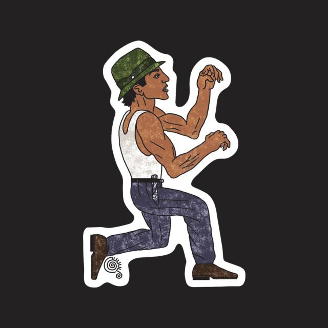 El Gallo Negro Sticker, Vinyl Sticker, Paco, Bloodinbloodout, Elpino ...
