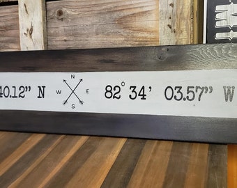Rustic Address Sign - Etsy