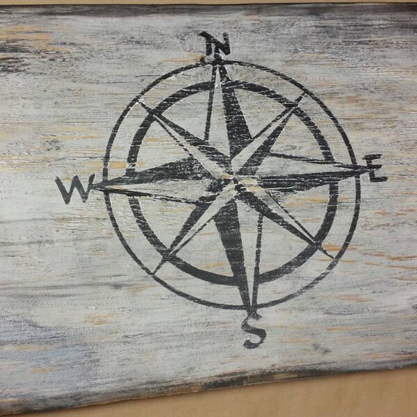 Compass Rose Sign - Etsy
