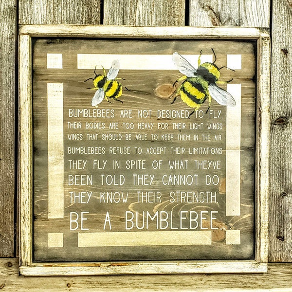 Bumblebee Sign - Etsy