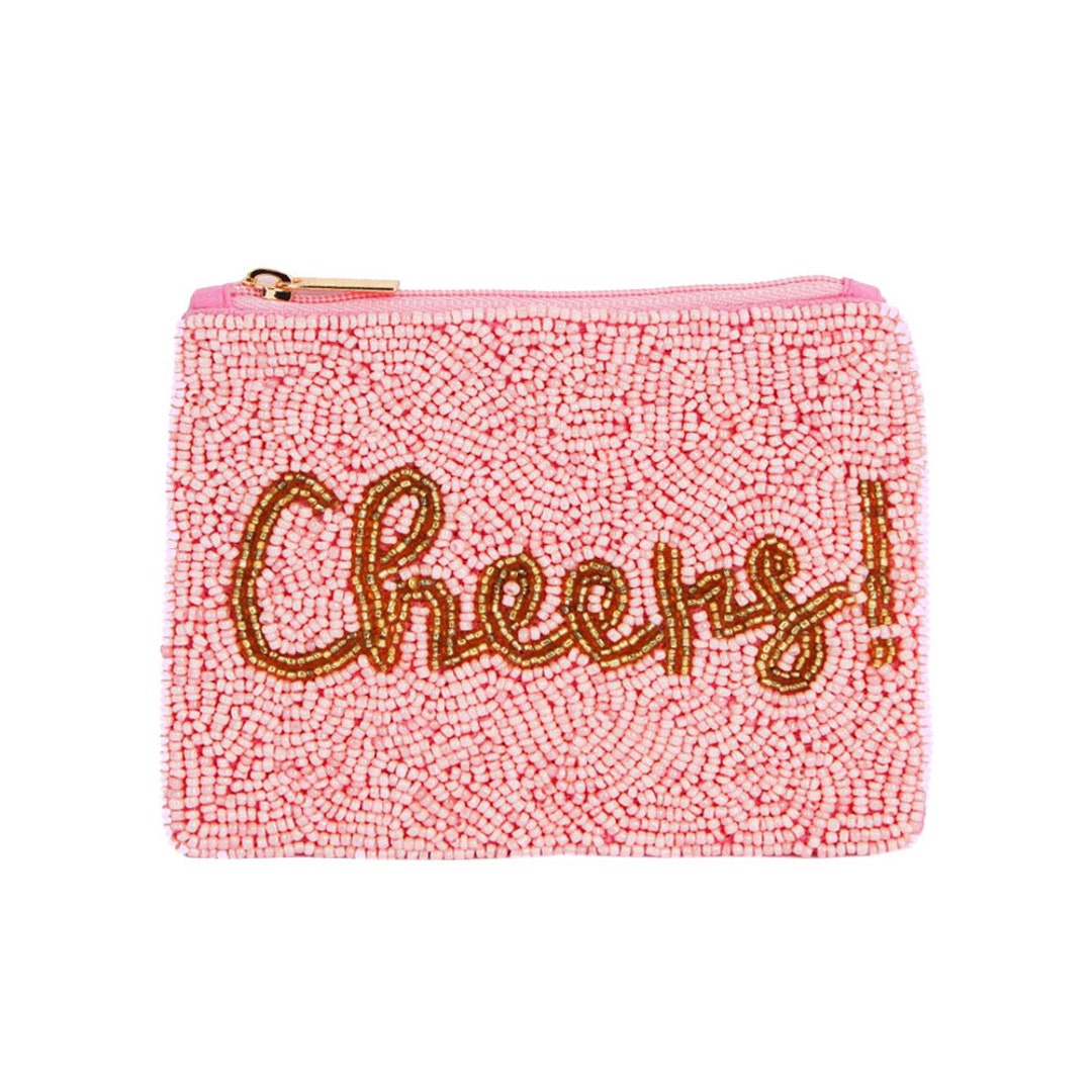Cheers Seed Bead Coin Purse, Boho Bags - Etsy