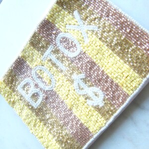 Botox Money Seed Beaded Coin Purse Gifts for Her, Boho Bags, Secret ...