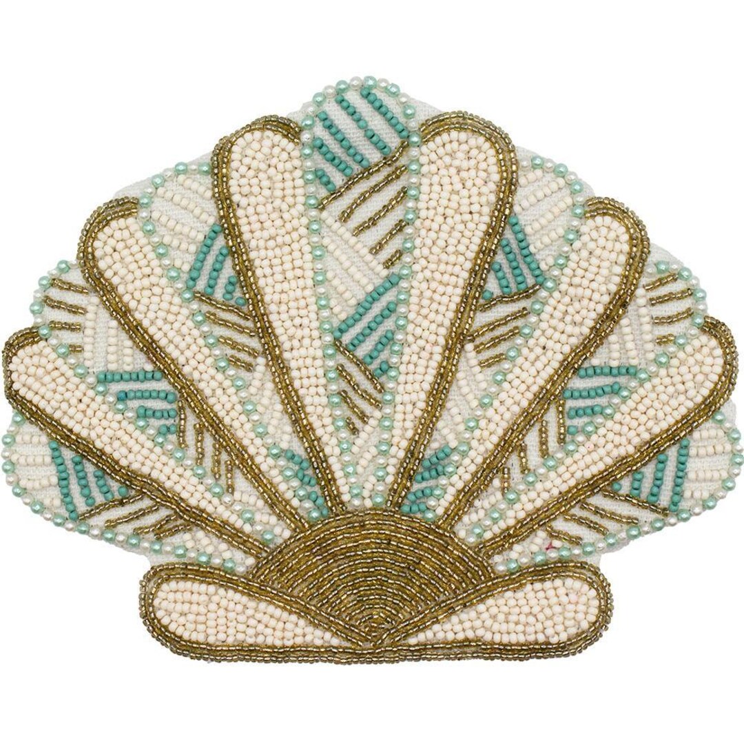 Seashell Seed Beaded Coin Purse, Summer Bags, Gifts for Her, Vacay Bags ...