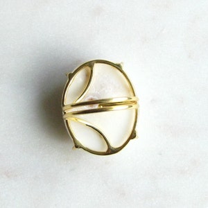 White Sugar Druzy Agate Ring Boho Chic Ring Geode Rings - Etsy