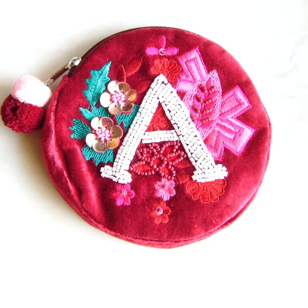 Floral Coin Purse - Etsy