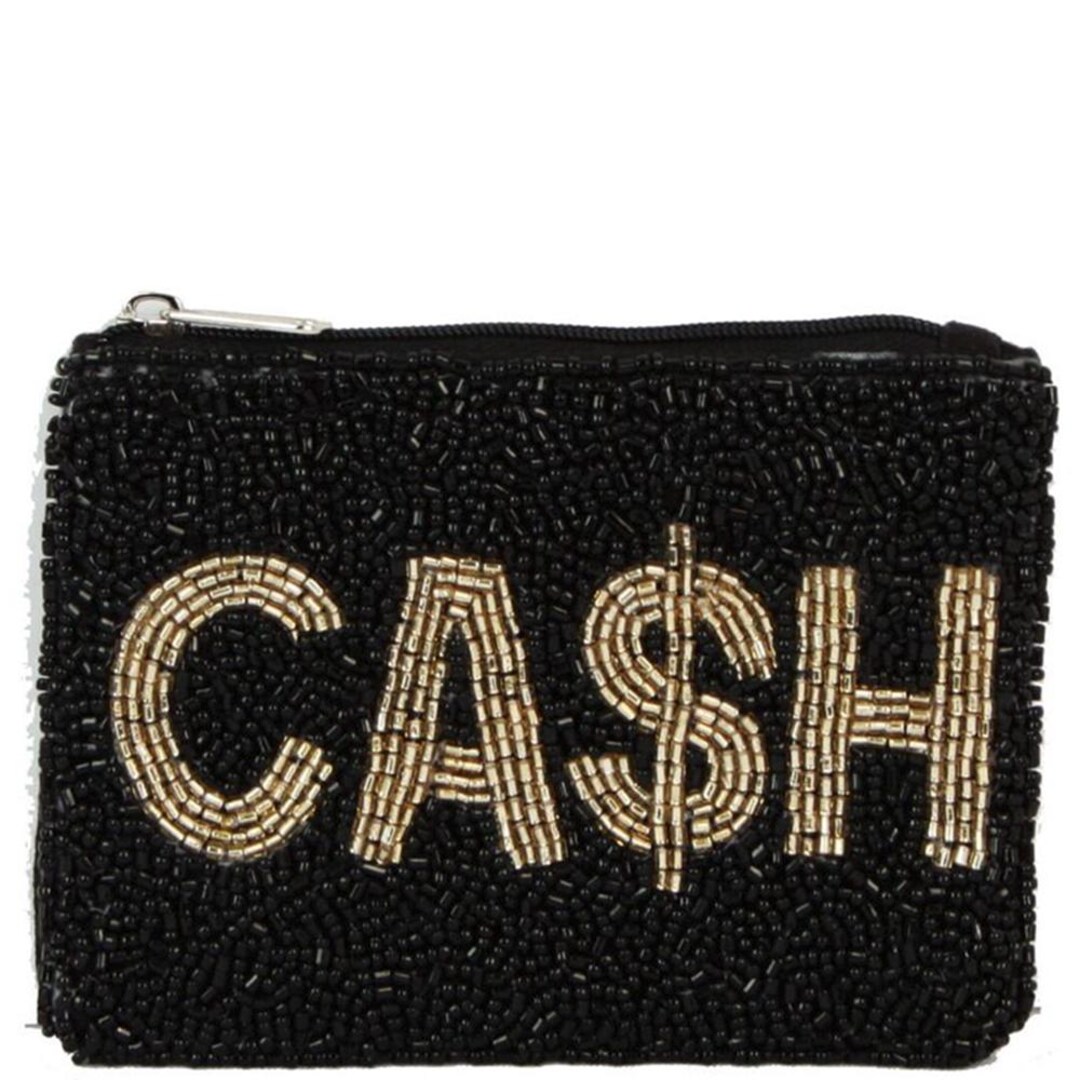 CASH Seed Bead Coin Purse, Boho Bags - Etsy