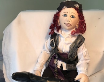 Female Pirate Doll - Etsy