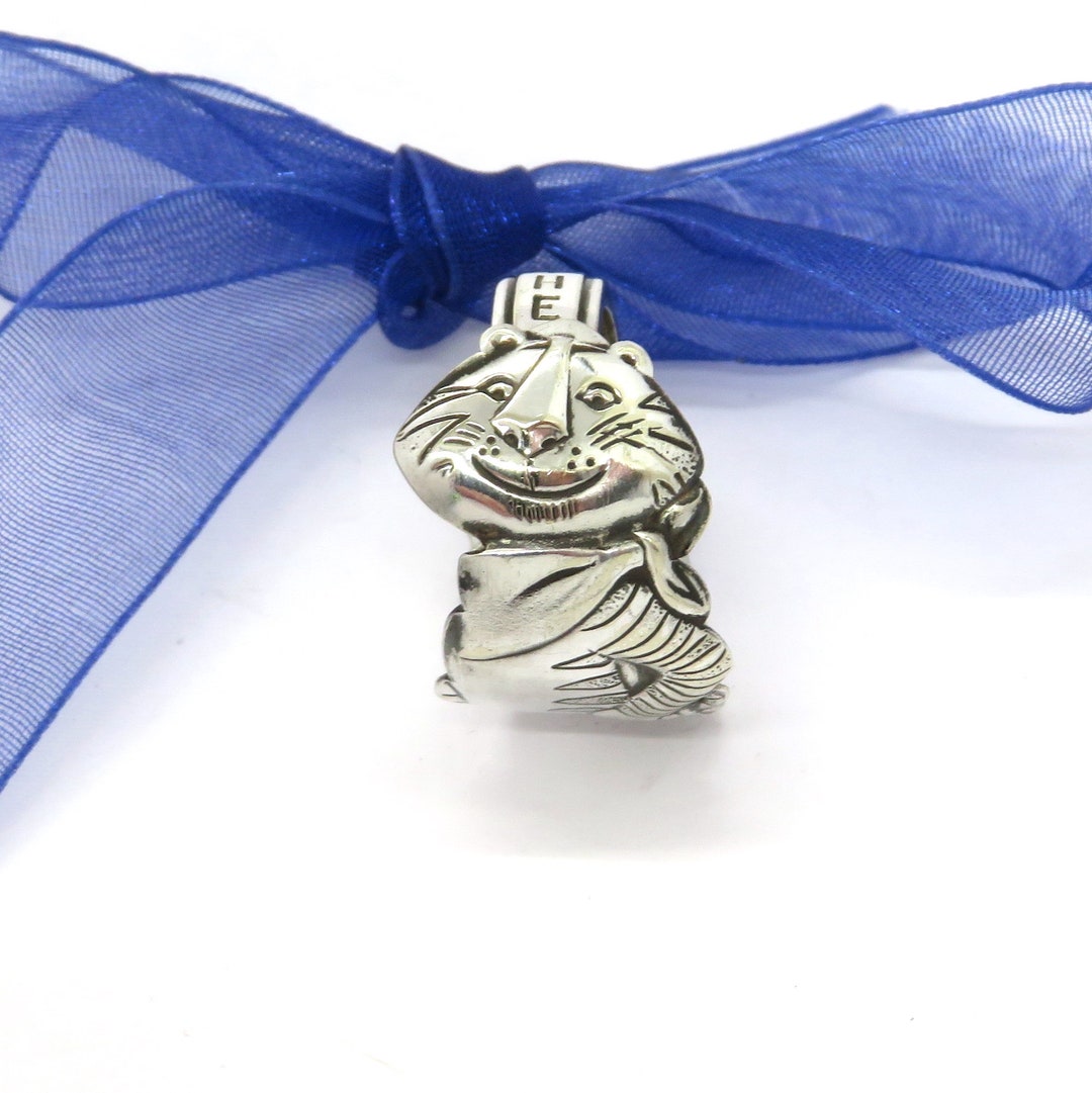 Tony the Tiger Silver Spoon Ring Wide Silver Spoon Ring - Etsy