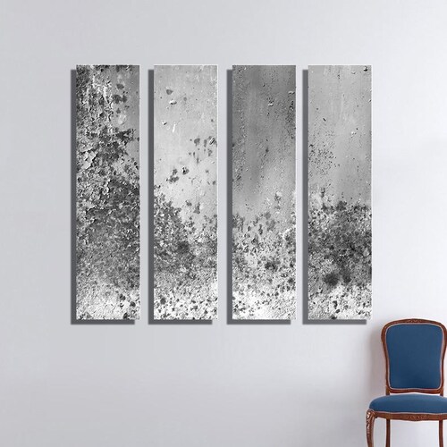 Large Metal Wall Sculpture Modern Art Work Abstract Green | Etsy