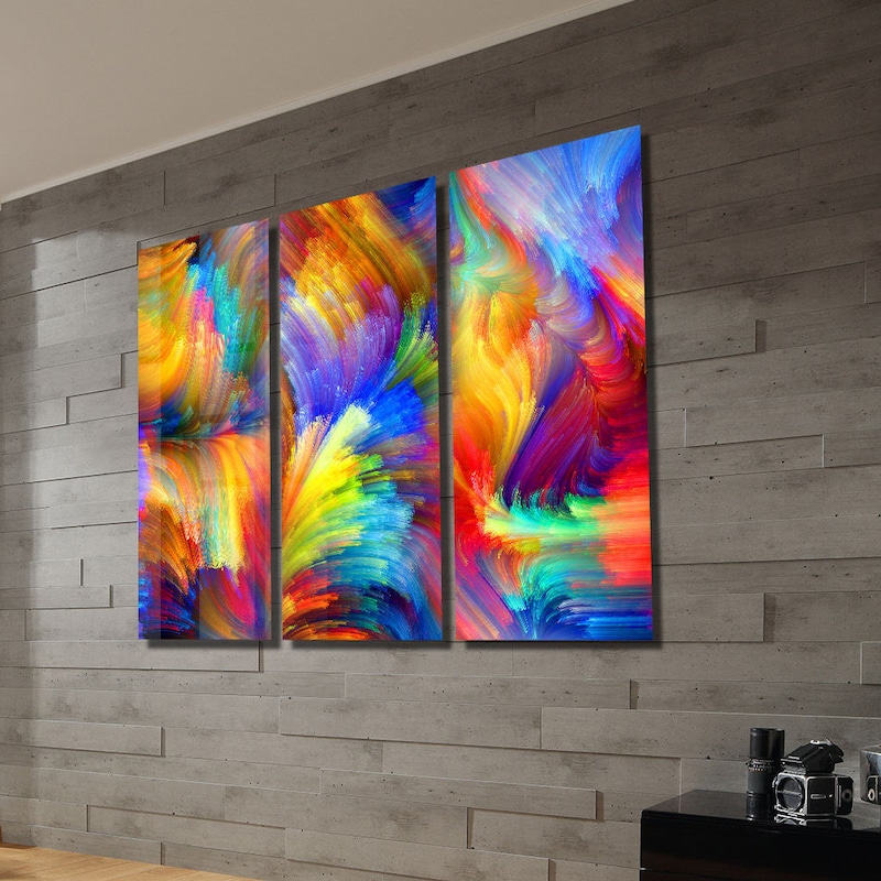 Colorful Wall Decor - Etsy