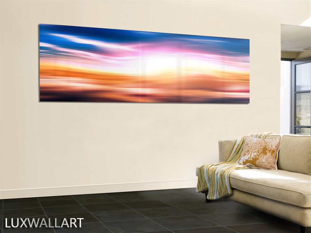 Panoramic Modern Contemporary HD Metal Wall Art - Etsy