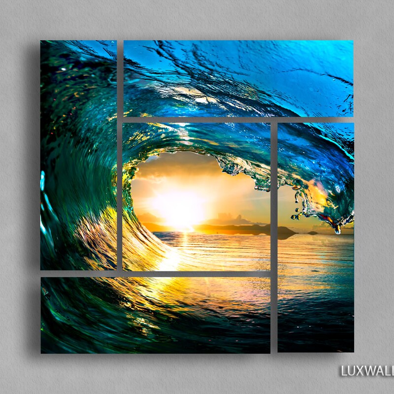 Ocean Waves Wall Art - Etsy