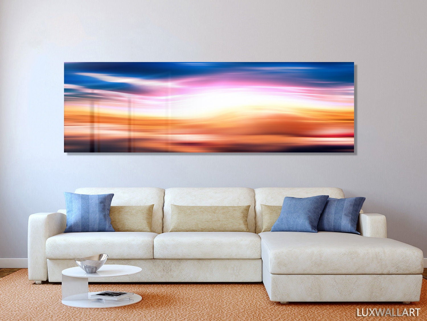 Panoramic Modern Contemporary HD Metal Wall Art - Etsy