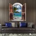 Ocean Window View Metal Print Decor Ready to Hang - Etsy