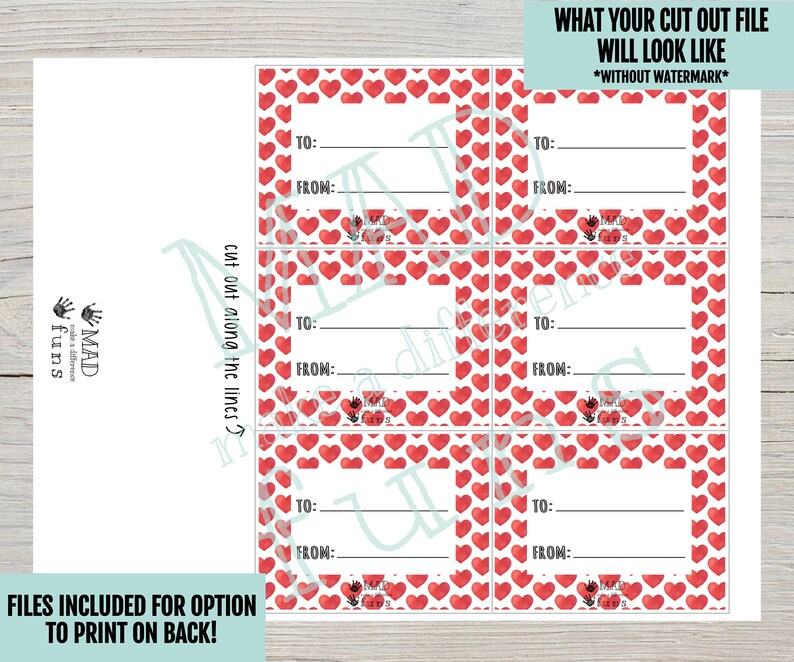 Happy Valentines Day Cards LOVE ASL Sign Language Printable Classroom ...