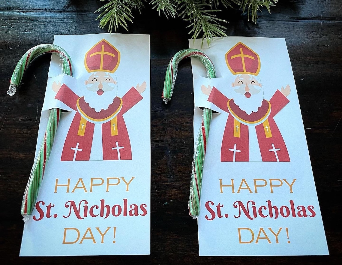 Saint Nicholas Day Printables St. Nicholas Day Activity St - Etsy