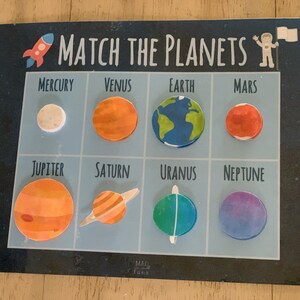 Solar System Learning Planets Activity | INSTANT PRINTABLE DOWNLOAD ...